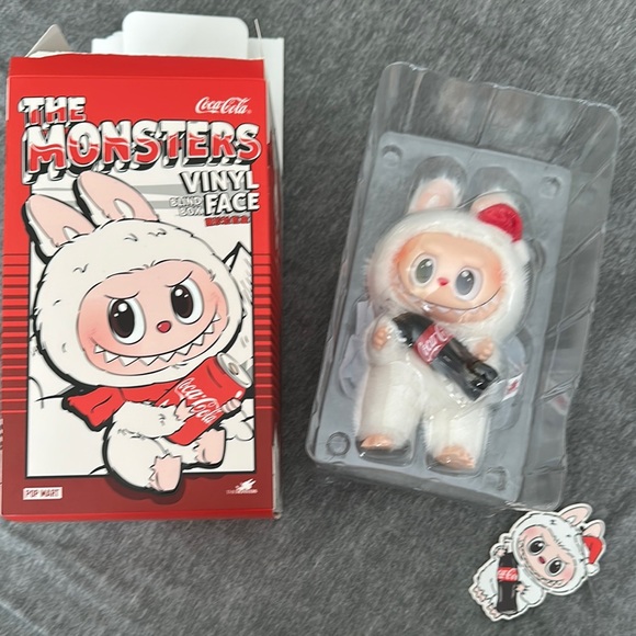 Coca Cola | Toys | Labubu Coca Cola | Poshmark